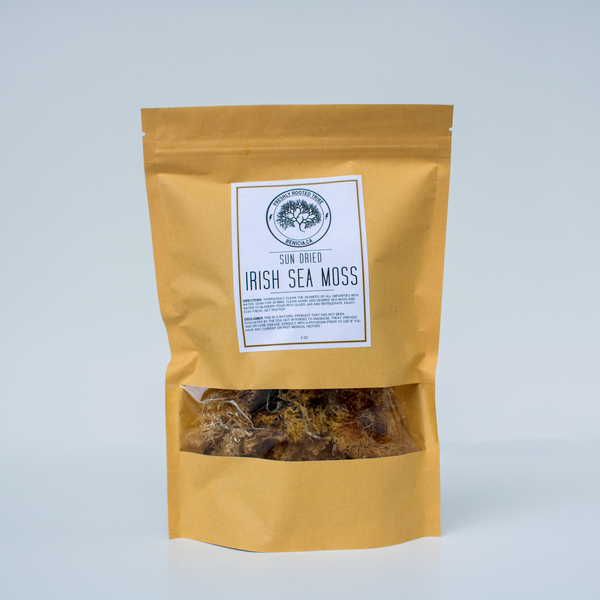 Sun Dried Irish Sea Moss – Freshly Rooted Tribe